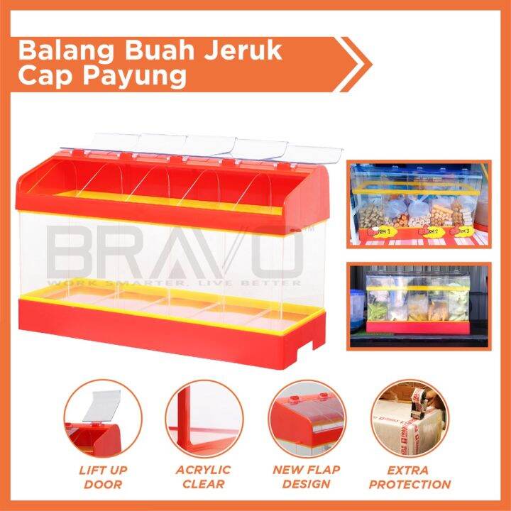 Balang Buah Jeruk Cap Payung Bekas Buah Colek Buah Bekas Buah Potong ...