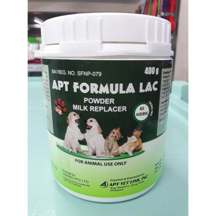 M APT Formula Lac Powder Milk Replacer 400g (New Packaging in Pouch ...