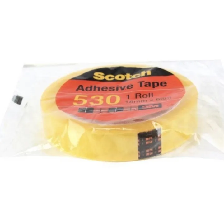 3M SCOTCH ADHESIVE TAPE / CELLOPHANE TAPE 18mm x 66m | Lazada