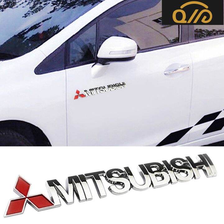 Hot New Mitsubishi logo car Toyota trunk logo badge sticker sticker ...