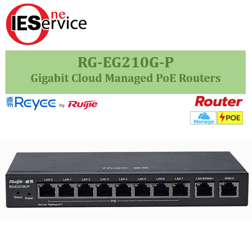 Ruijie Reyee RG-EG210G-P Gigabit Cloud Managed PoE Routers | Lazada.co.th