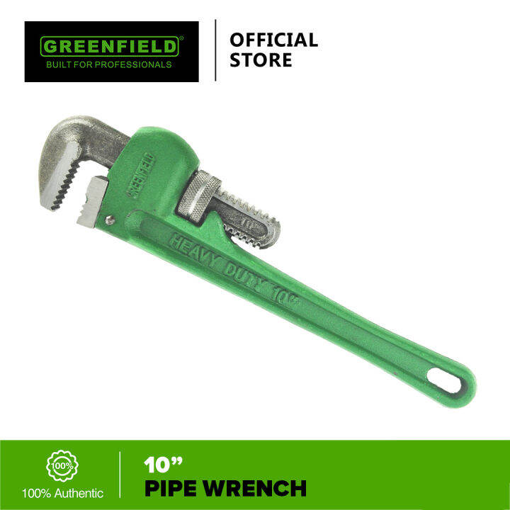 Greenfield 10-02-00010 Pipe Wrench 10" - Hand Tools | Lazada PH