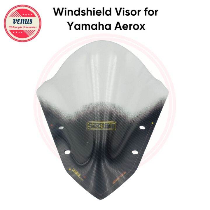 Venus Windshield Visor Clear for Yamaha Aerox V1 and Aerox V2 Sectbill ...