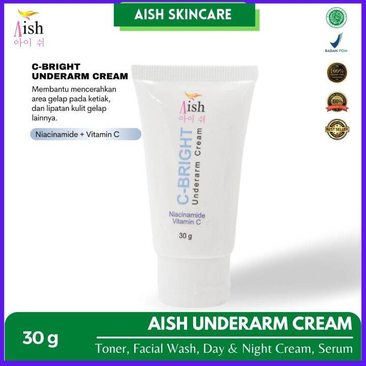 Aish C Bright Underarm Cream | Aish Serum | Aish Neck Brightening | C ...