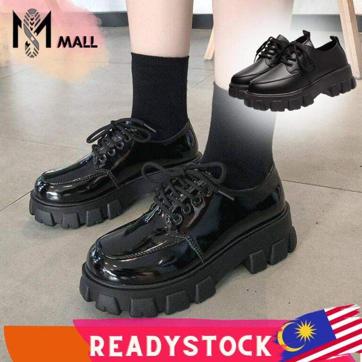 KASUT PEREMPUAN LOAFERS OXFORD VIRAL READY STOCK | Lazada