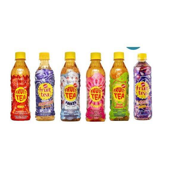 teh botol sosro Fruit Tea Strawberry pet 350 ml kemasan 12pcs | Lazada ...