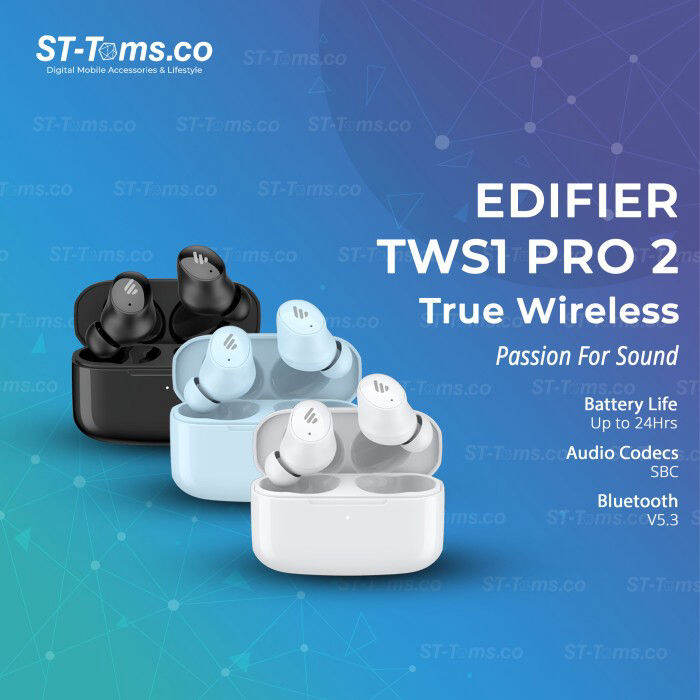 Edifier TWS1 Pro 2 TWS1 Pro2 True Wireless with Multiple ANC Mode TWS ...