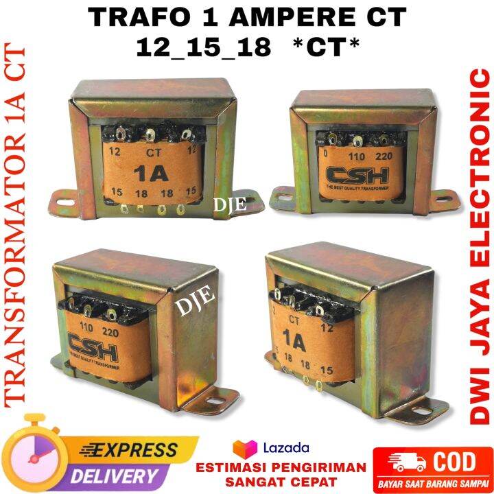 TRAVO 1A CT 18V Transformator Trapo 1A 1Amper Trafo 1 Amper | Lazada ...