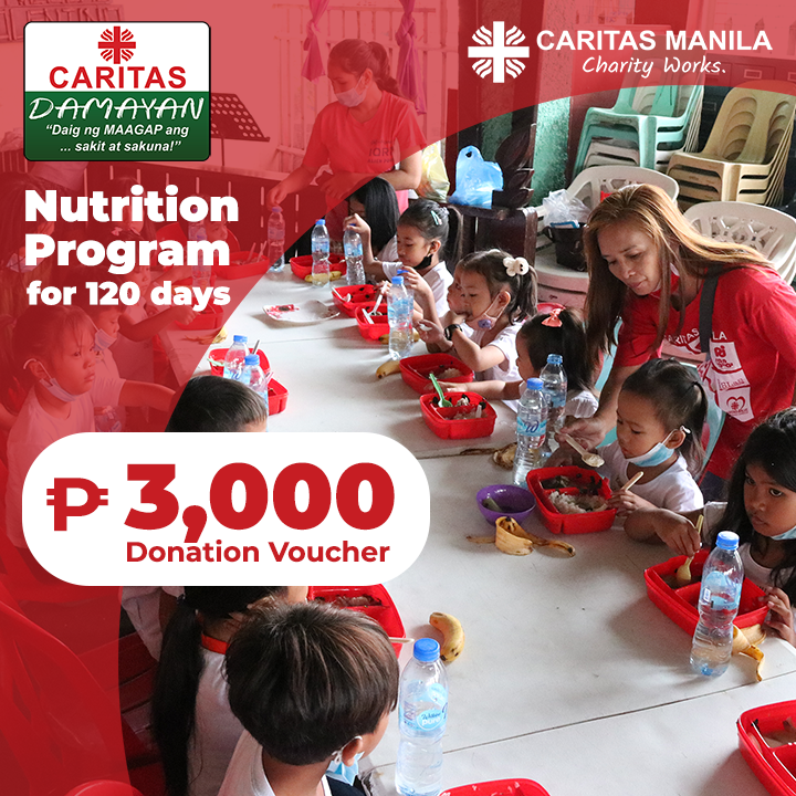 Caritas Manila Damayan Nutrition Program - Php 3,000 | Lazada PH