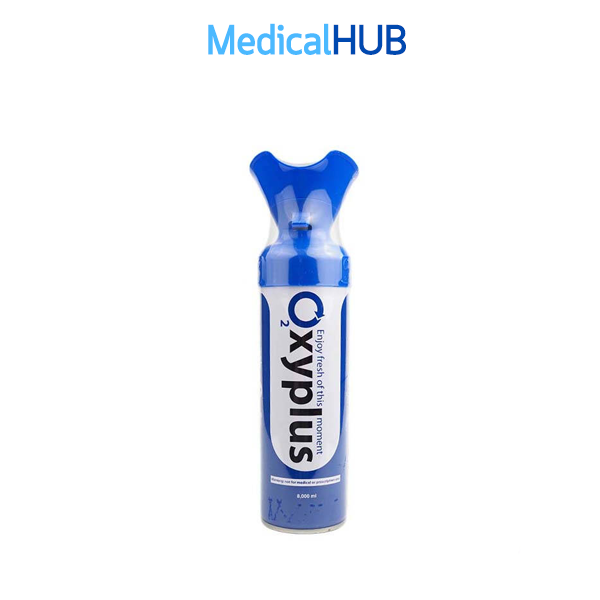 Oxygen O2 Oxyplus ออกซิเจน ขนาดพกพา ออกซิเจนกระป๋อง ขนาด 8000 ml 01876 | Lazada.co.th