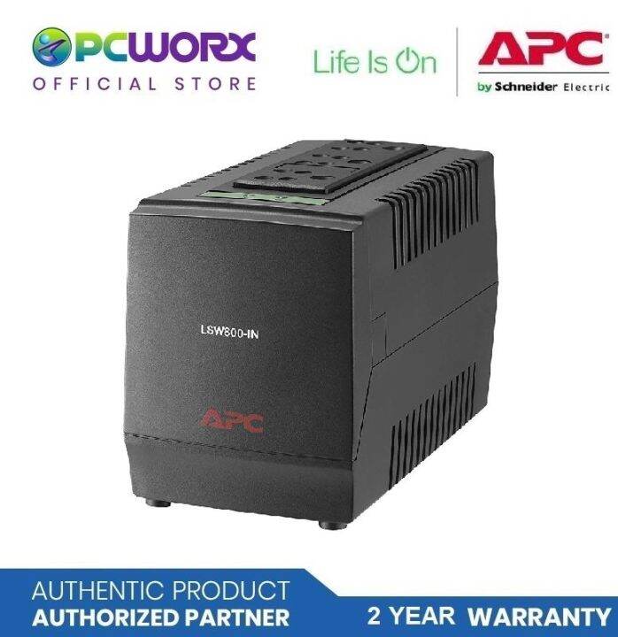 APC LSW800-IND LINE-R 800VA AVR | Lazada PH