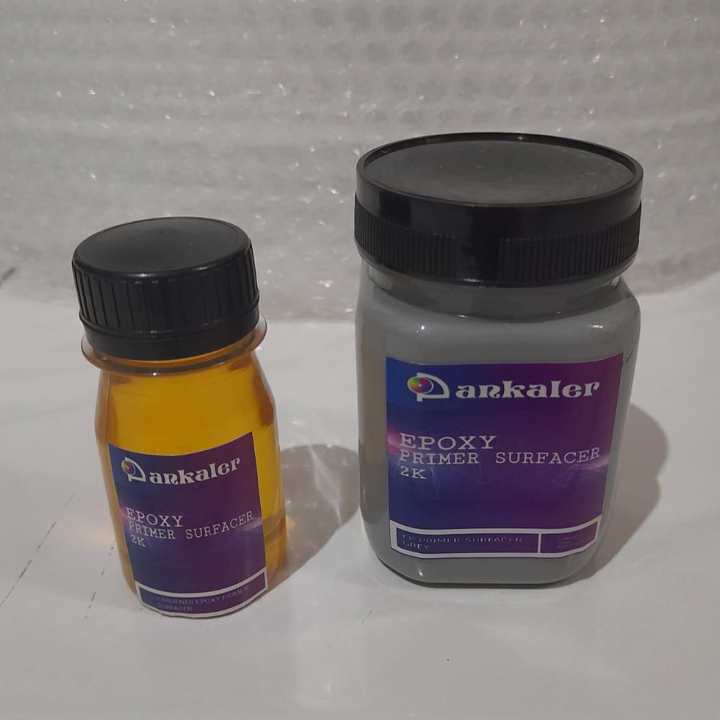 Pankaler Epoxy Primer Surfacer 2k Ukuran Botol 150 ml dan 50ml Hardener ...