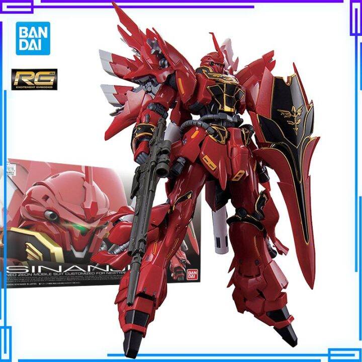 【100% ORIGINAL】Mobile Suit Gundam Sinanju Unicorn Model Kits Bandai ...