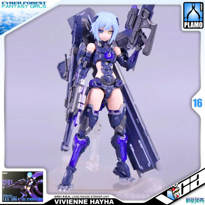 💥 NUKE MATRIX FANTASY GIRL VIVIENNE HAYHA CF01 FOX F.O.X. LONG-RANGE STRIKER UNIT FULL ACTION ...