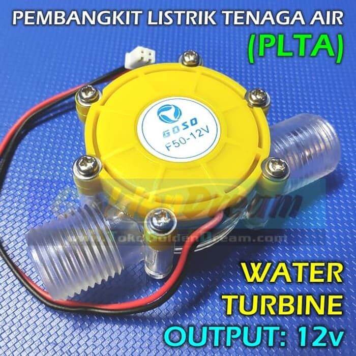 PLTA 12v Pembangkit Listrik Tenaga Air Generator Hydroelectric Turbin | Lazada Indonesia