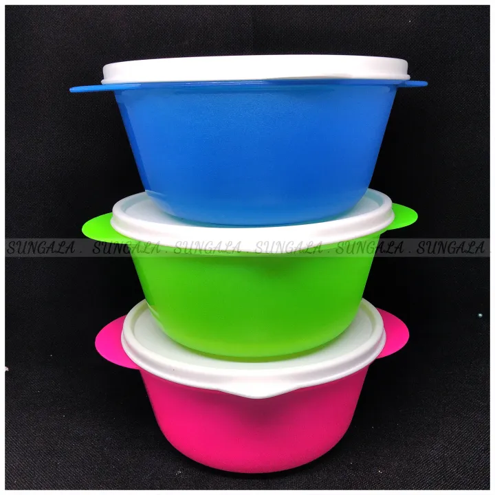 Mangkuk Tutup Plastik Polos 15 Cm | Mangkok Anti Tumpah | Mangkok Anti ...