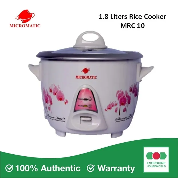 MICROMATIC 10CUPS WITHOUT STEAMER RICE COOKER MRC-10 | Lazada PH