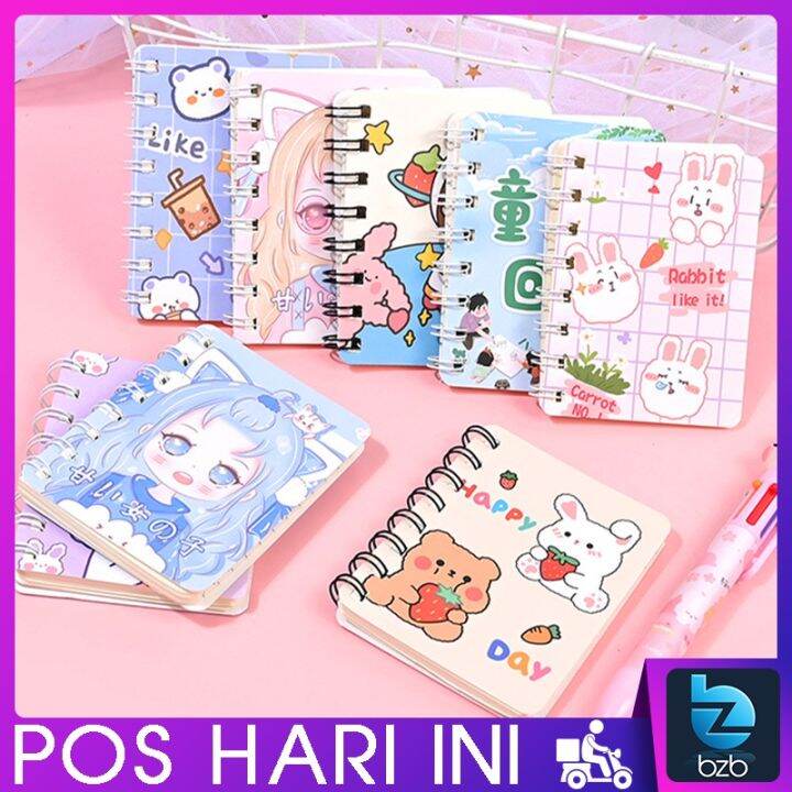 80 SHEET / PACK 💥 Cute Cartoon Mini Notebook Pocket Note Book Notepad ...