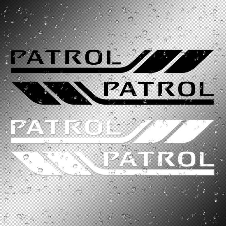 Stickers | 2x Nissan Patrol | Racing | Decals | Stripes | Vinyl Weather ...