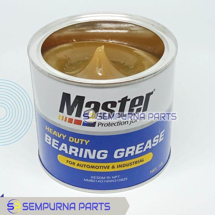 STEMPET HEAVY DUTY LITHIUM BEARING GREASE MASTER 450 GRAM | Lazada ...