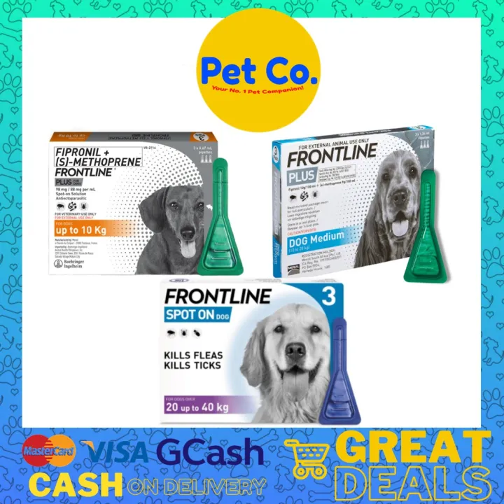 Ready Stock】 AUTHENTIC Frontline Plus (1 Pipette) Fast Acting Tick and ...