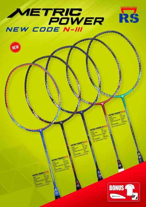 Raket Badminton RS Metric Power | Lazada Indonesia
