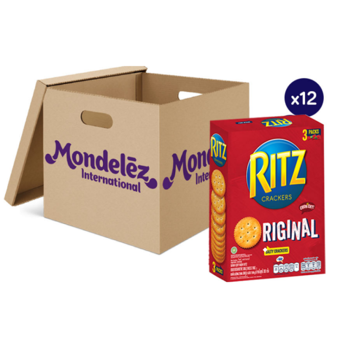 [1 CARTON] [PROMO] Ritz Crackers Box (300g x 12) | Lazada