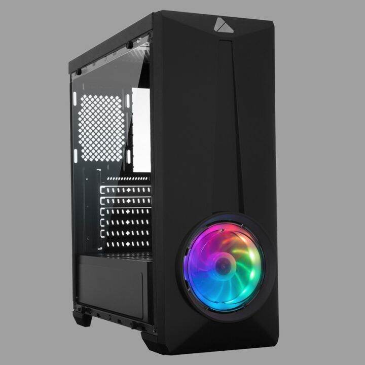 AZZA Mid Tower Gaming Computer Case ARC 241 – Black | Lazada.co.th