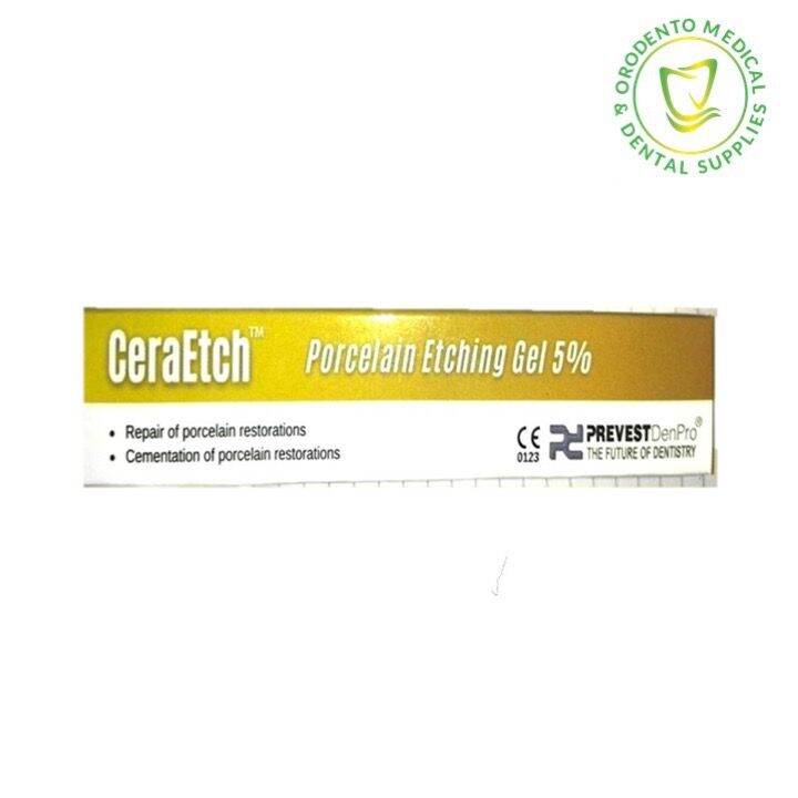 Ceraetch Porcelain Etchant Gel-Orodento | Lazada PH