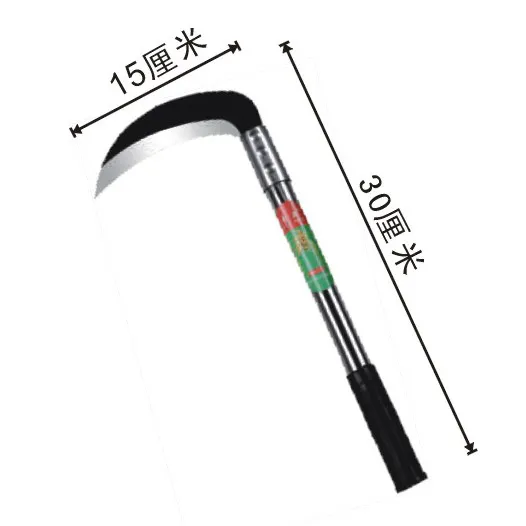 New long-handled green knife sickle kitchen knife agricultural mowing ...