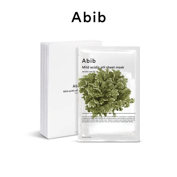 Abib Mild Acidic pH Facial Mask Jericho rose Fit(10pcs) | Lazada PH