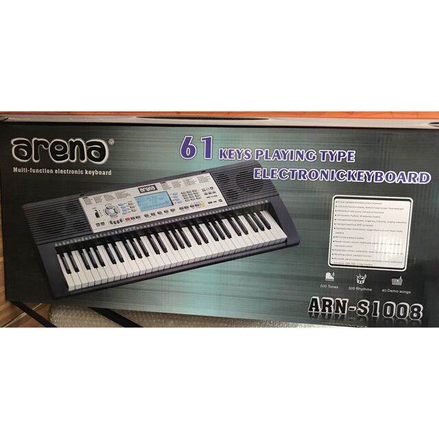 Sell like hot cakes ARENA ARN-S1008 keyboard piano 61keys Lcd usb type | Lazada PH