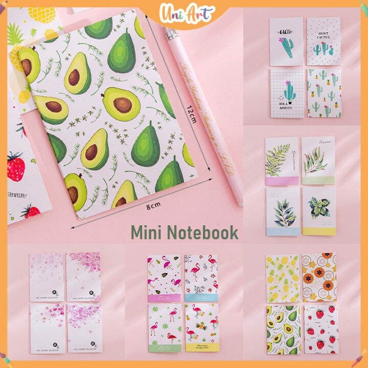 10 in 1 Bag Pocket Notebooks Cute Mini Note Book Portable Notepad 12cm ...