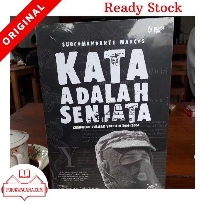 Original - Buku Kata Adalah Senjata- Subcomandante Marcos | Lazada ...