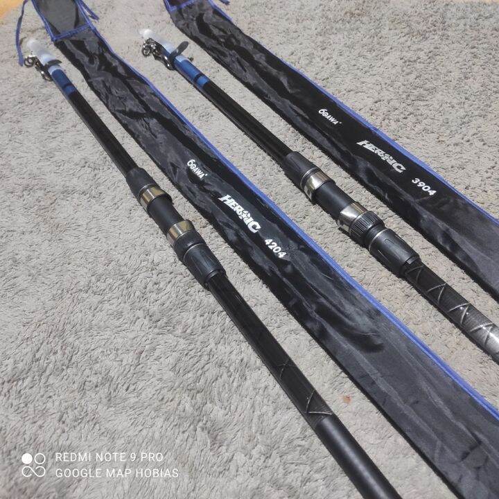 Joran Pancing Laut Carbon Ogawa Heroic surf 390. 420 | Lazada Indonesia