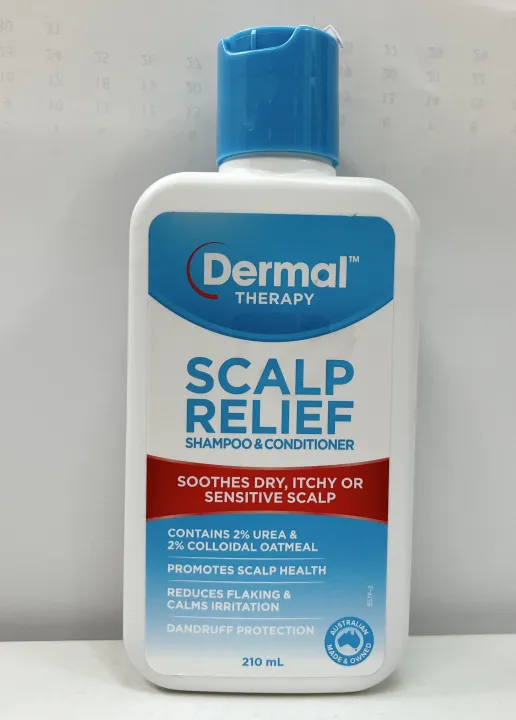 DERMAL THERAPY SCALP RELIEF Shampoo & Conditioner 210ml | Lazada
