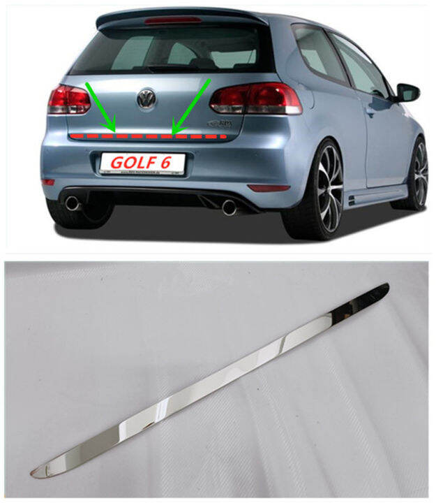 Volkswagen Golf 6 / MK 6 Rear Trunk Lid Cover Trim Tailgate Strip Back ...