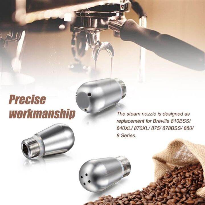 (HAO CHENG) Coffee Machine Steamer Coffee Maker Steam Nozzle Milk Foam ...