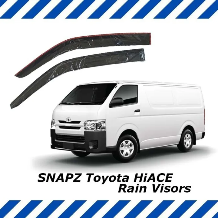 Toyota Hiace Door Windows Rain Visors Deflector | Lazada Singapore
