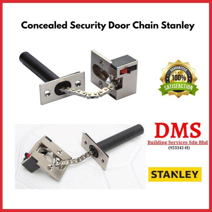 Concealed Security Door Chain Stanley/Door Lock/Pemegang Pintu | Lazada