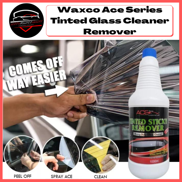 Waxco Ace Series Ultimate Car Tinted Tint Film Glass Cleaner Sticker ...