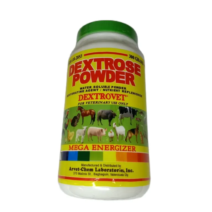 [CL REYES AGRIVET] (300g) Dextrose Powder (DEXTROVET) for Gamefowl ...
