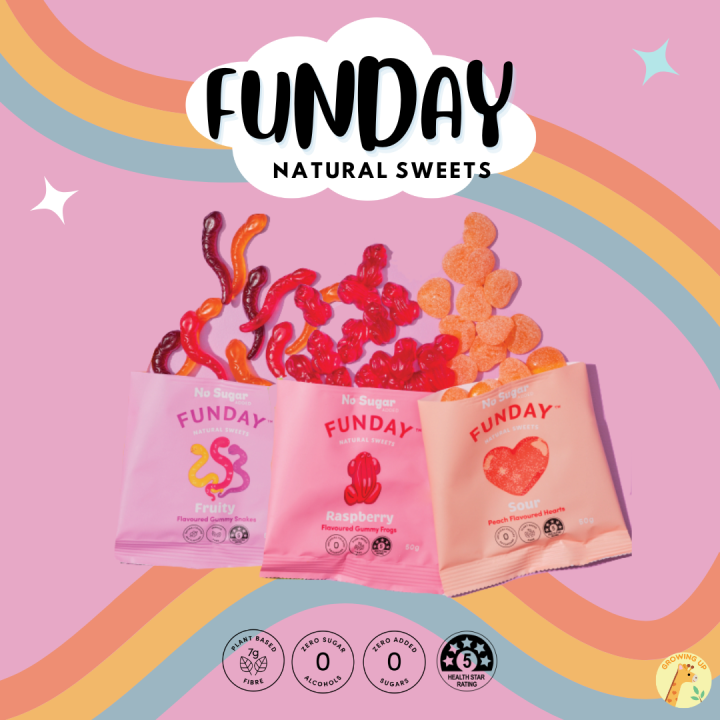 [Growing Up] FUNDAY Natural Gummy Sweets (Bundle of 2) | Lazada Singapore