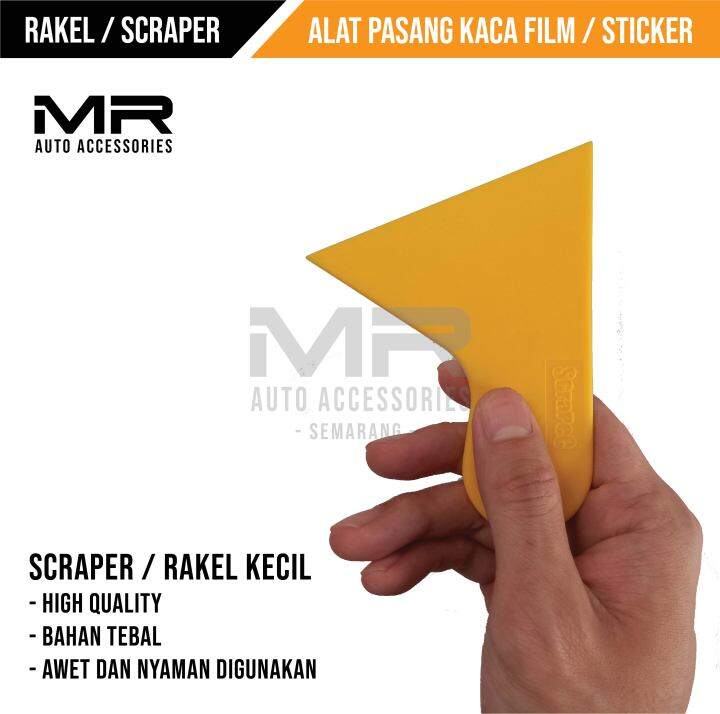 RAKEL / SCRAPER KECIL ALAT PASANG STIKER / KACA FILM HIGH QUALITY ...