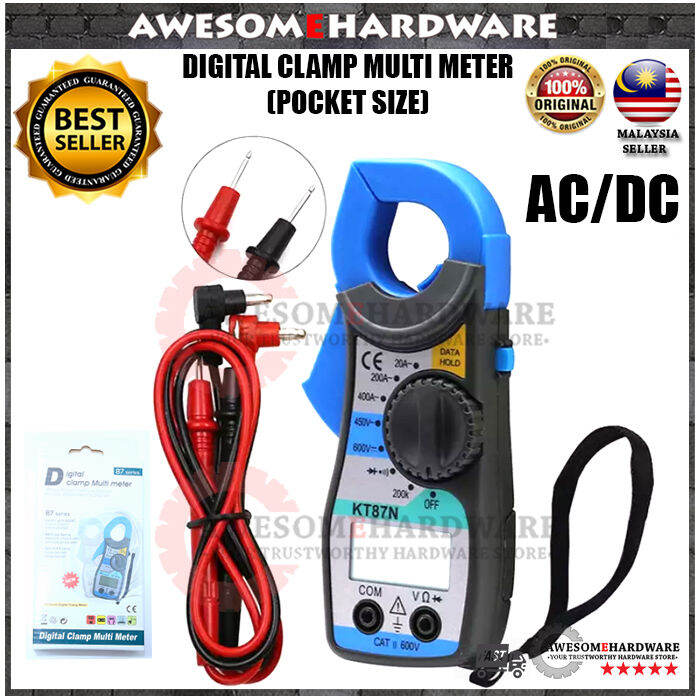 KEDA KT-87N AC DC DIGITAL CLAMP METER | Lazada