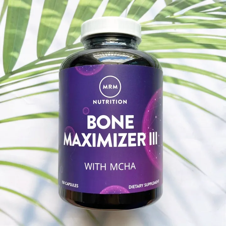 Bone Maximizer III 150 Capsules (MRM®)ปรับสมดุลย์โครงสร้างของกระดูก ...