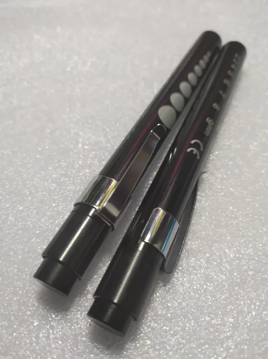 1 PC Medical Penlight pupil gauge(blk) (white light) | Lazada PH