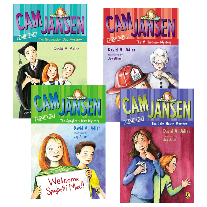 Milu Cam Jansen David Adler Original English Books | Lazada