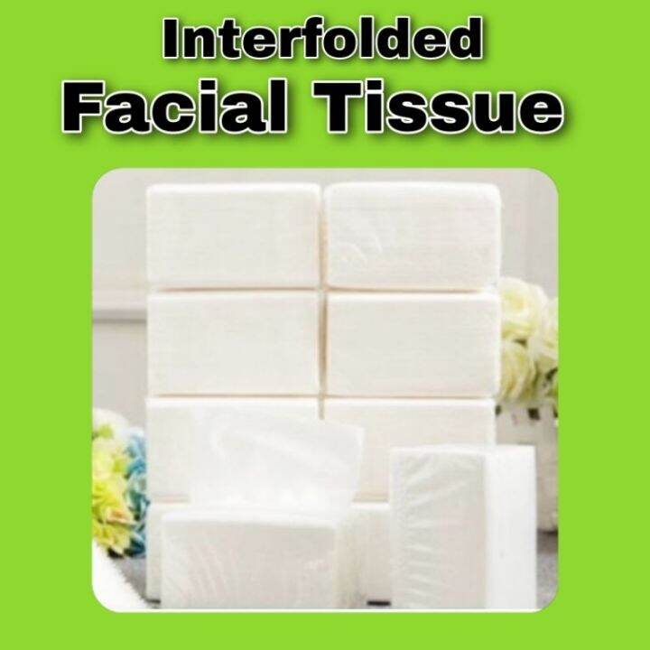 Interfolded Pop -up Facial Tissue 87 pulls x 2ply | Lazada PH