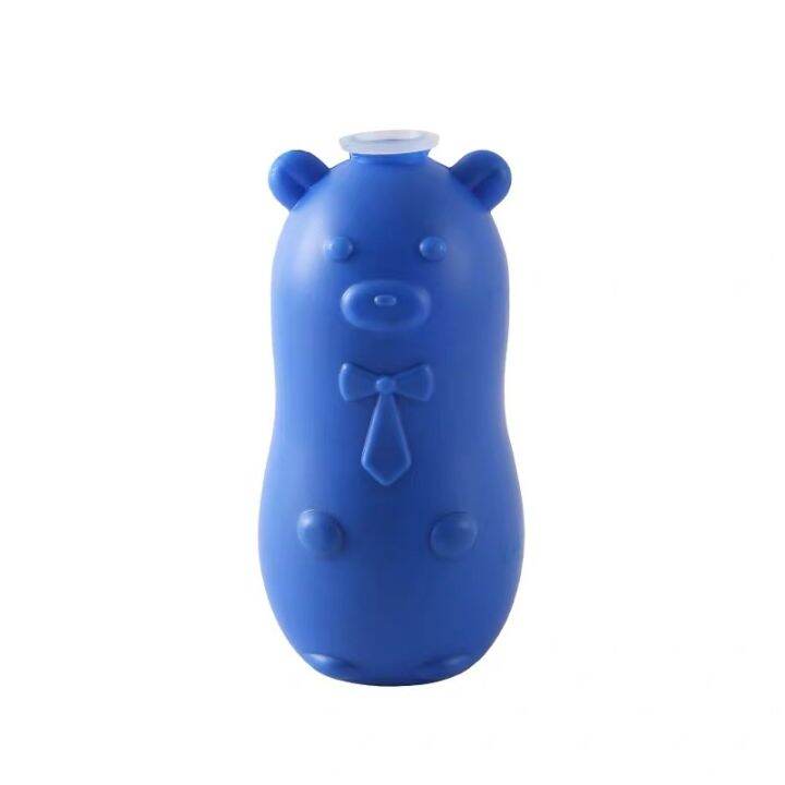 Cute Bear Blue Bubble Toilet Cleaner Deodorant Toilet Bowl Magic ...